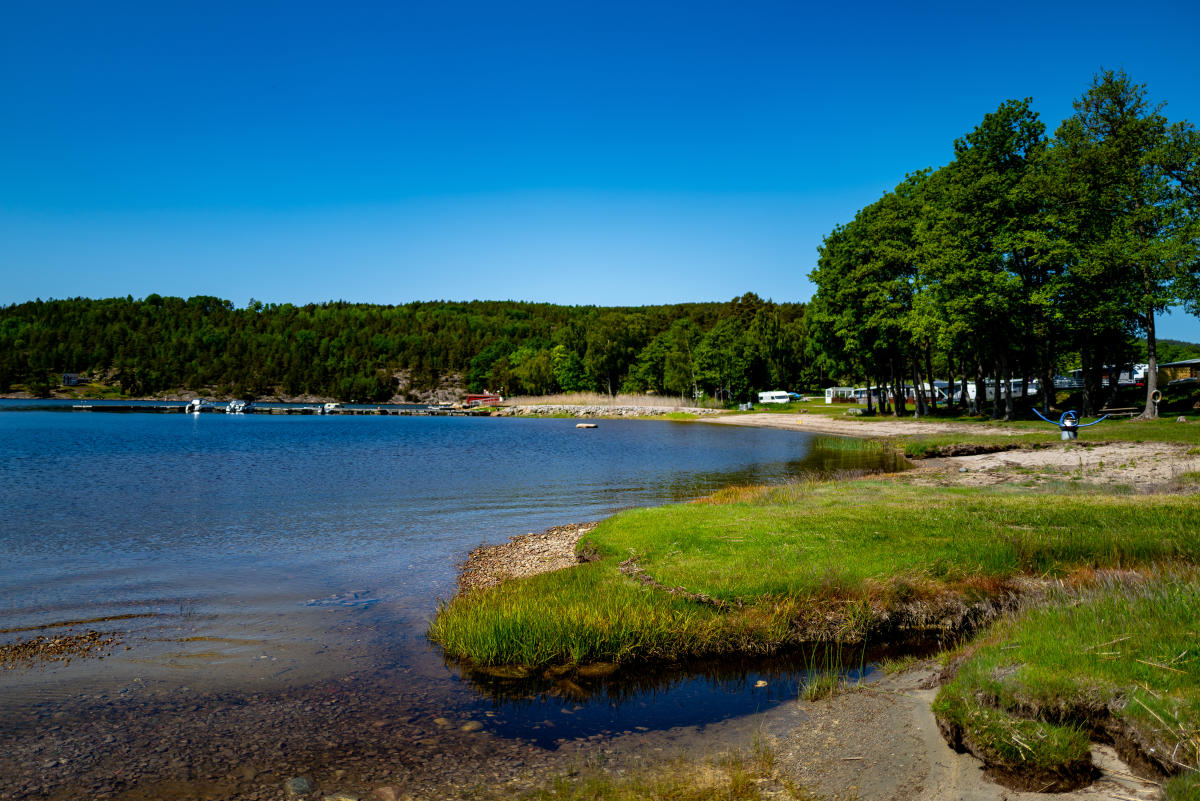 Borgleden - Bakke camping til Halden sentrum