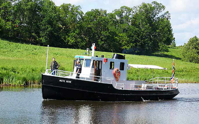 Visit Haldenkanalen - Båtene i kanalen - MS Mette Meng