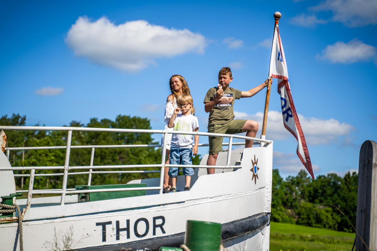 Visit Haldenkanalen - Båtene i Haldenkanalen - MS Thor