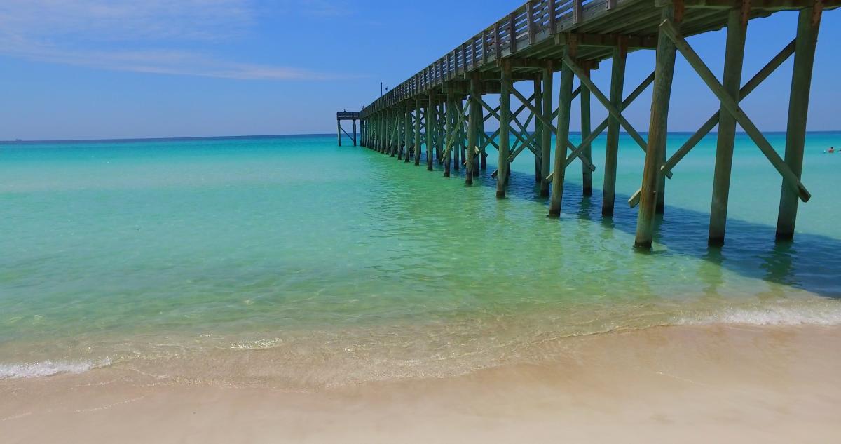 Panama City Beach Piers St Andrews State Park Russell Fields