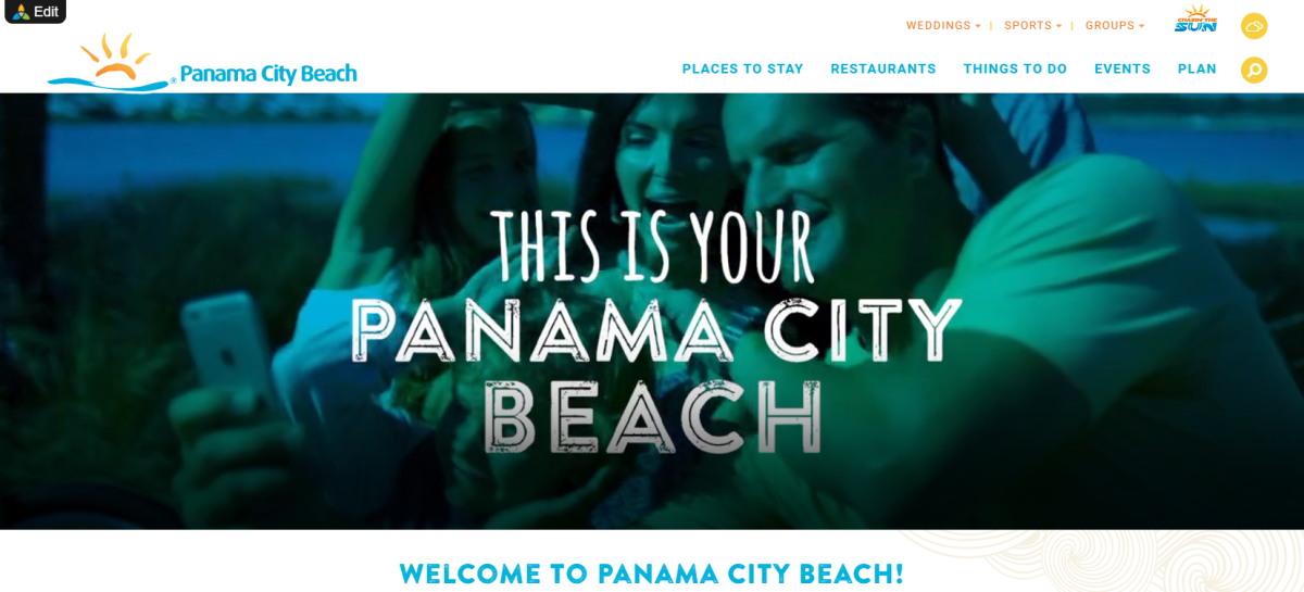 Panama City Beach Launches New Website