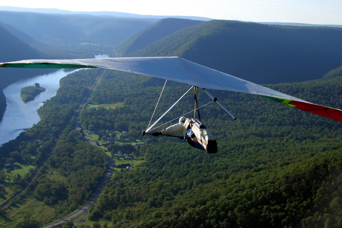 hang gliders launch pad