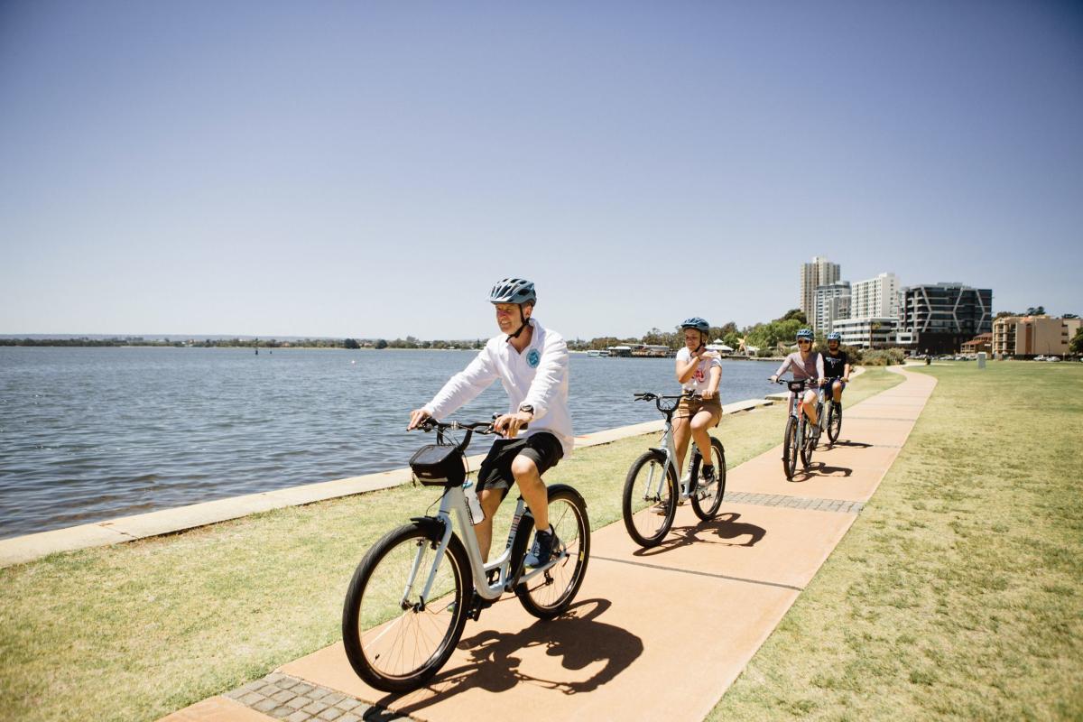 Swan River Cycle Trails | Destination Perth