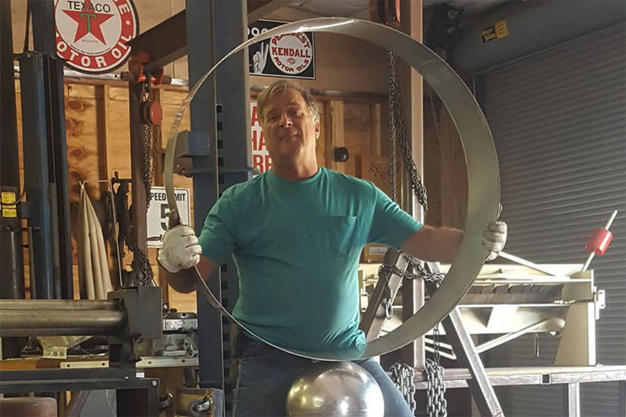 Artist & Metal Sculptor Kevin Caron | Phoenix Stories