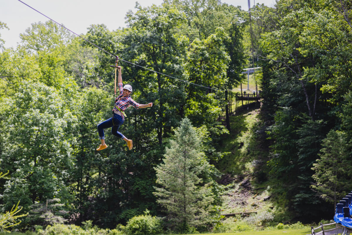 Have A Ziplining Adventure | Explore Pocono Mountains