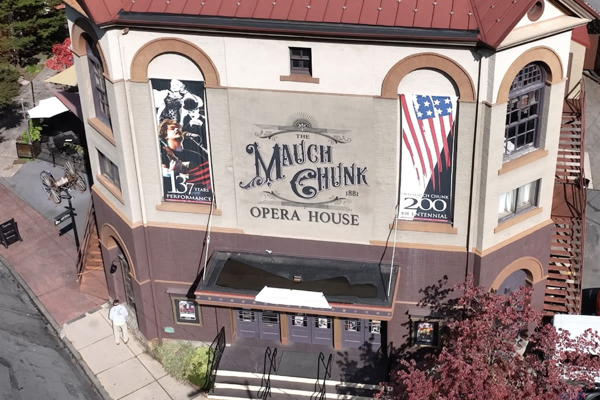 Mauch Chunk Opera House in Jim Thorpe, PA