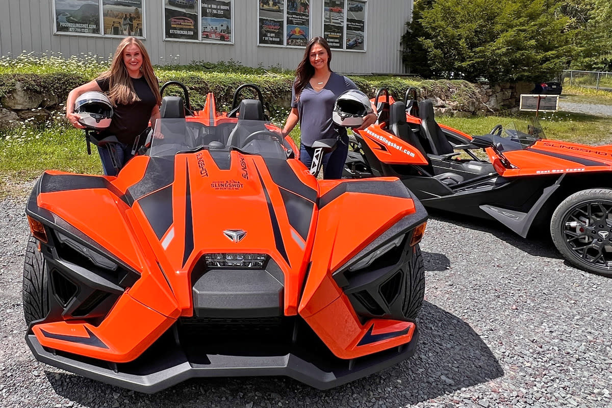 Pocono Slingshot Rentals with Bri & Dee