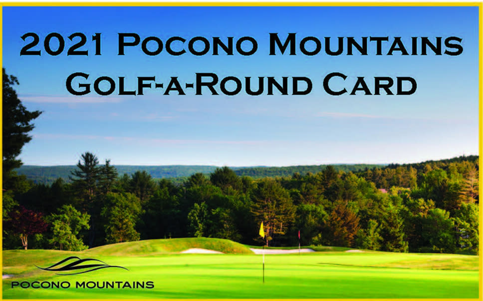 Pocono Mountains Golf-A-Round Card On Sale