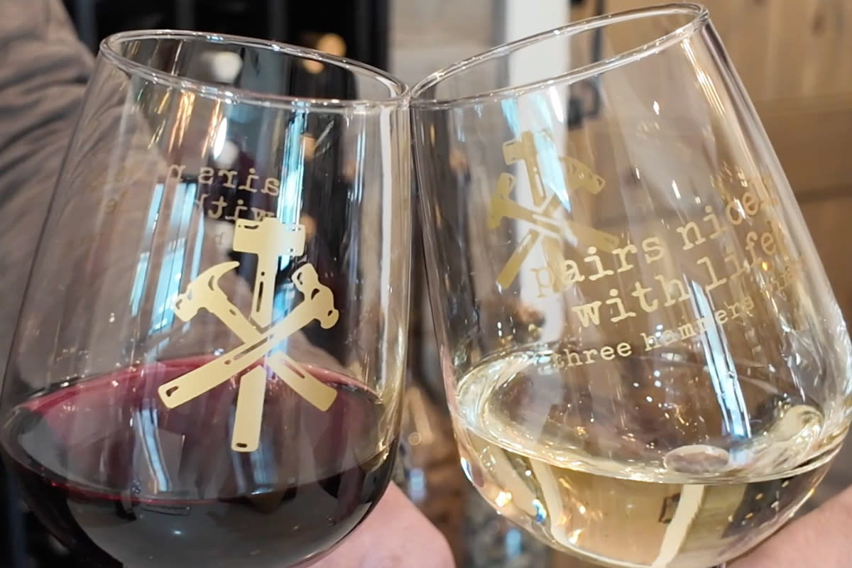 Uncork Some Love at Three Hammers Winery