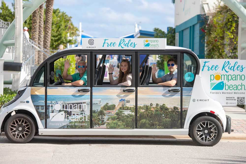 Circuit Shuttle in Pompano Beach | Hotels, Beaches & Shopping