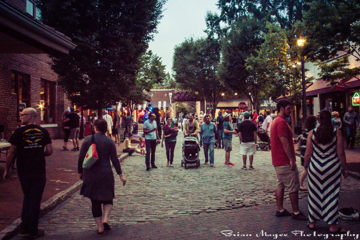 Moore Square in Downtown Raleigh