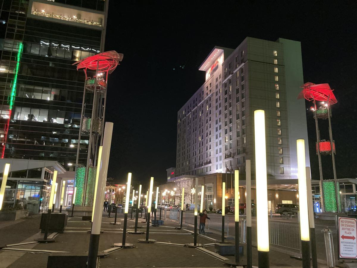 Illuminate Art Walk Brings Glowing Art to Downtown Raleigh, N.C.