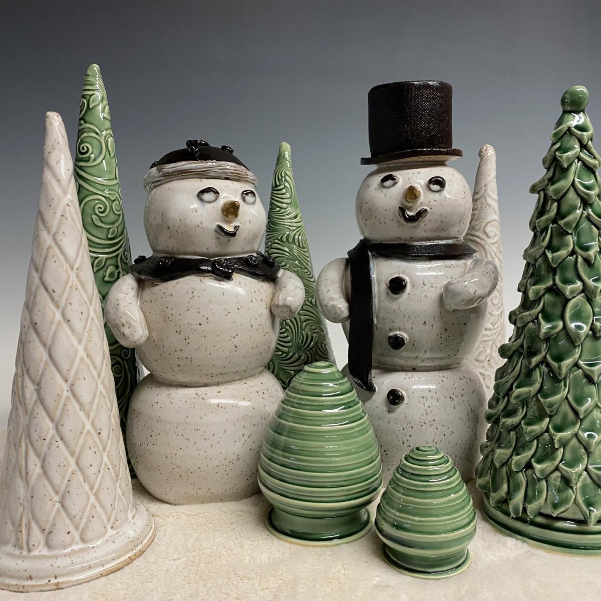 Winter White Pottery in Seagrove, NC