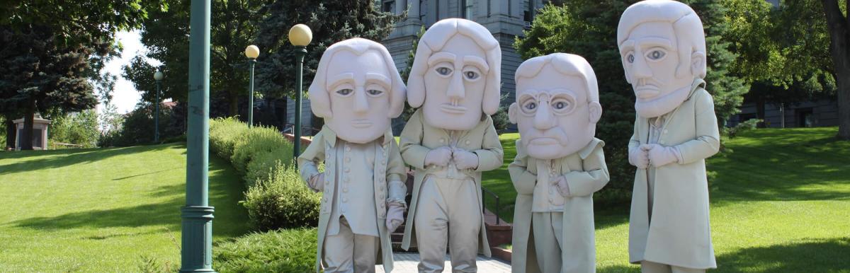 Mount Rushmore Mascot Application