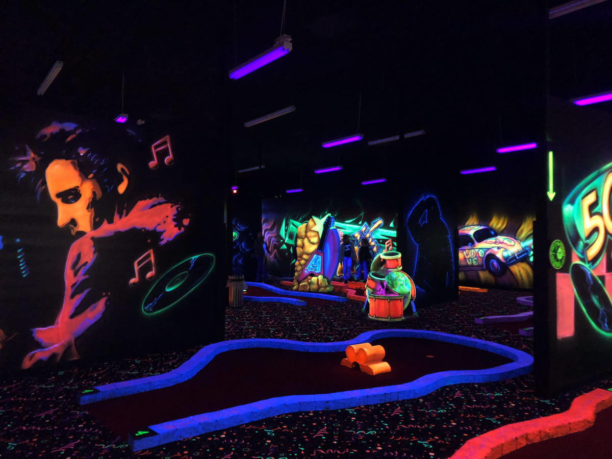 The Best Black Light Mini Golf In The Black Hills