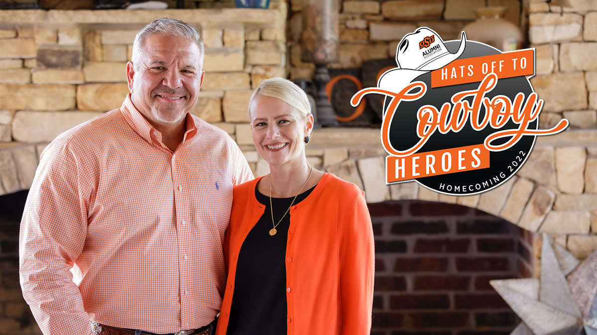 Shrums Named Grand Marshals of OSU Homecoming 2022