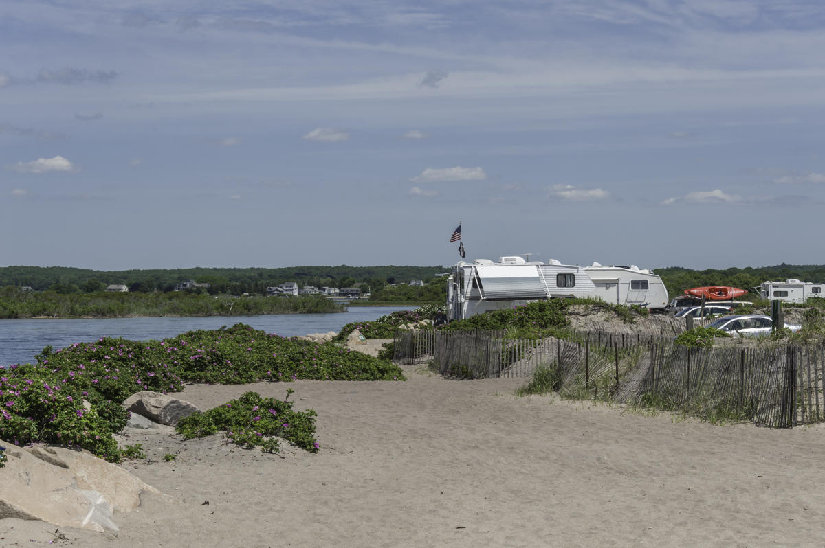 Beautiful Beachfront Camping