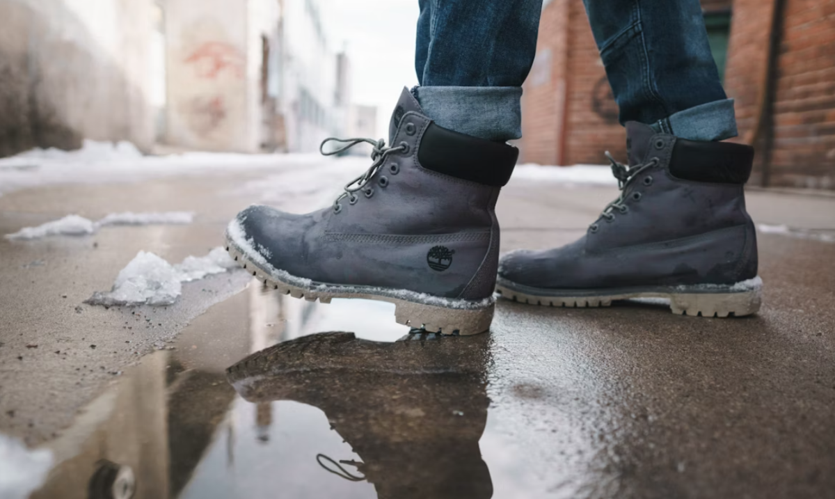 Paved sections for a winter walk