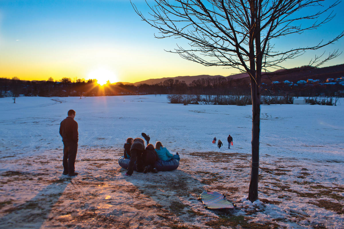 10 Spots for Snow Sledding in Virginia's Blue Ridge | Roanoke, VA