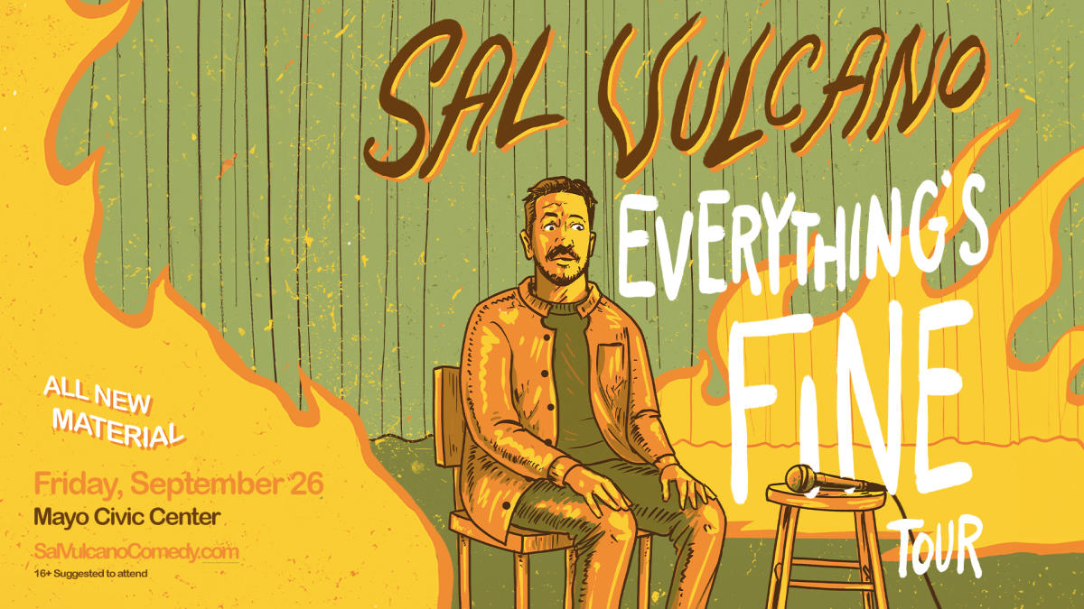 COMEDIAN SAL VULCANO ANNOUNCES ROCHESTER STOP FOR THE EVERYTHING’S FINE ...