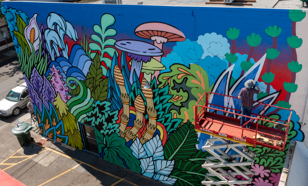 North Forty Mural
