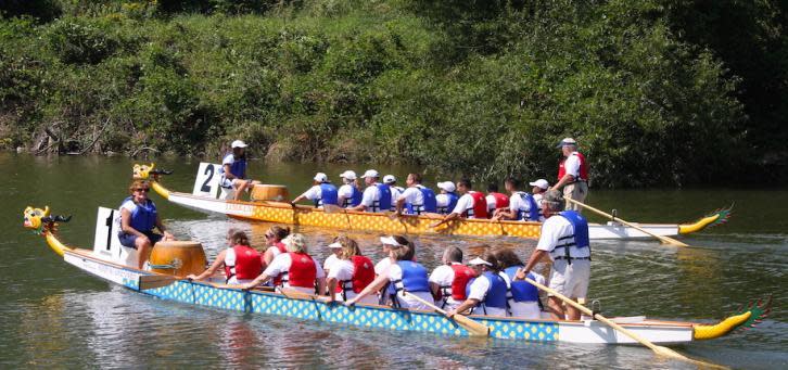 Dragon Boat Racing Redefines paddling in WNC