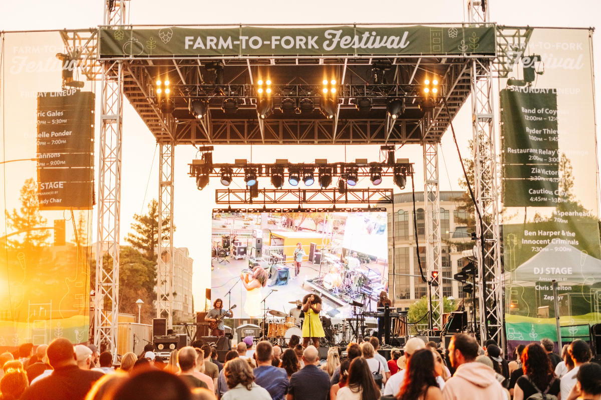 Visit Sacramento Announces Concert Lineup for 2024 Farm-to-Fork Festival