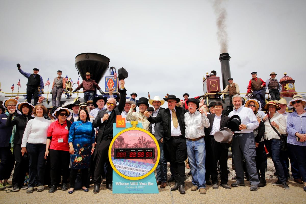 Join the 150th Anniversary Celebration of the Golden Spike