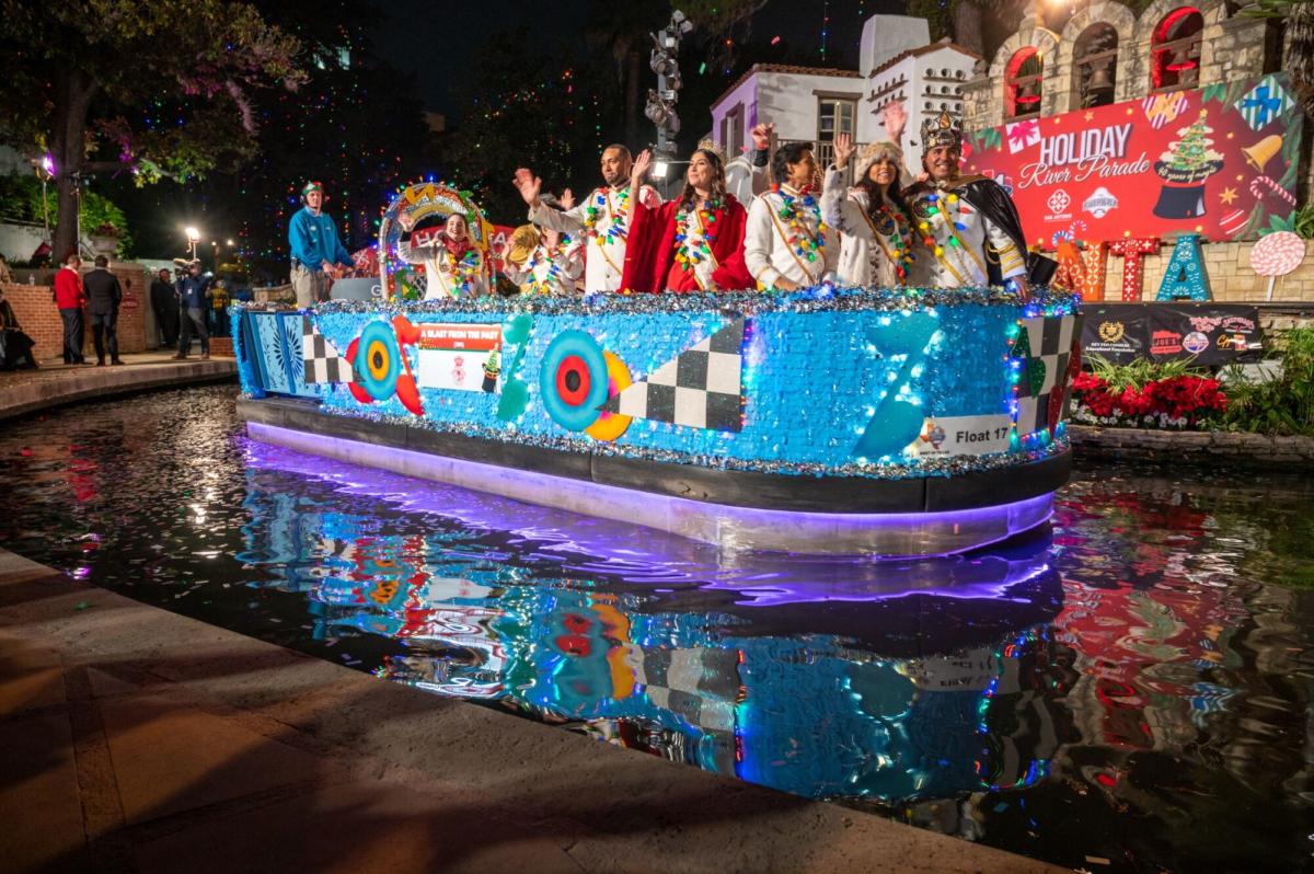 In Honor of Hispanic Heritage Month the Rey Feo Superhero River Parade ...