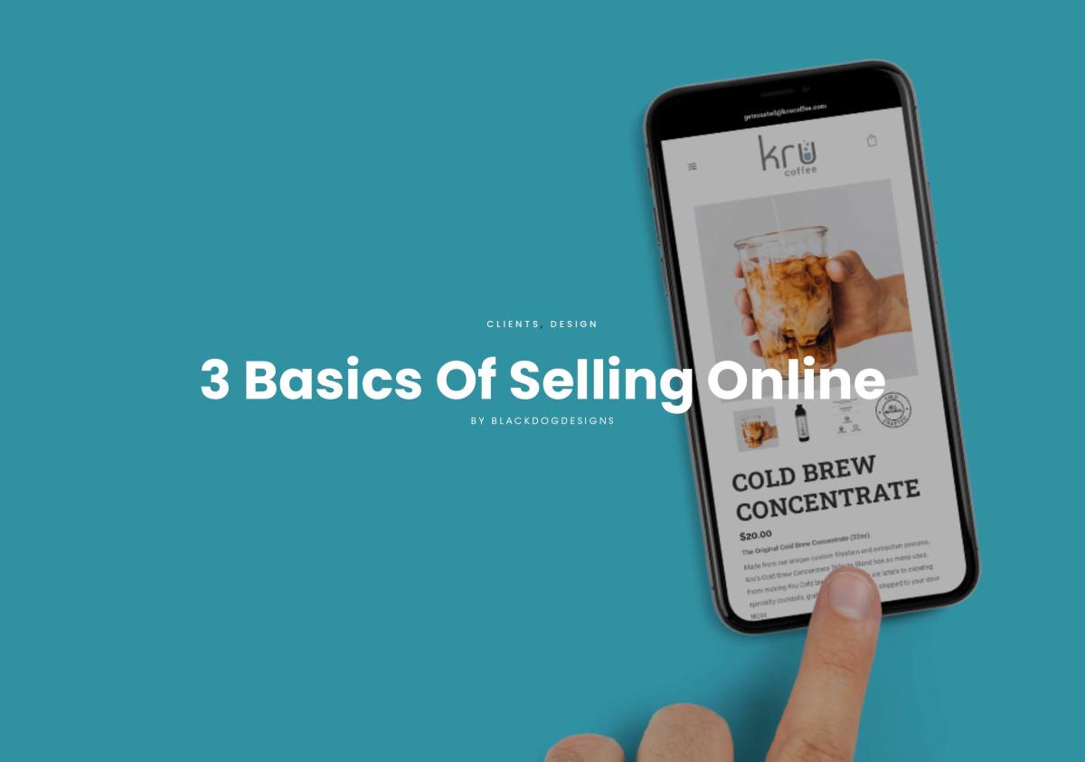 3 Basics of Selling Online