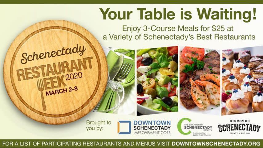 Schenectady Restaurant Week 2020