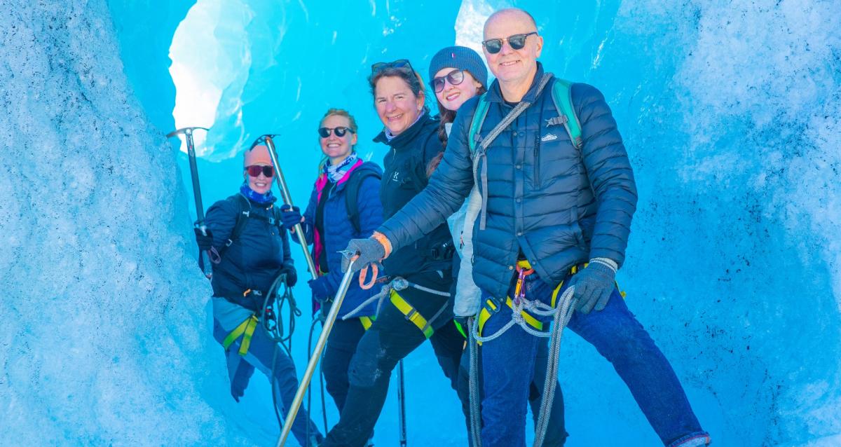 Brevandring og breføring på Jostedalsbreen