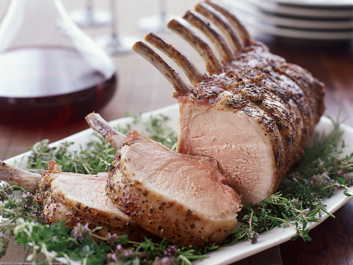 Recipes | Holiday Entertaining Recipe: Pork Rib Roast with Sonoma ...