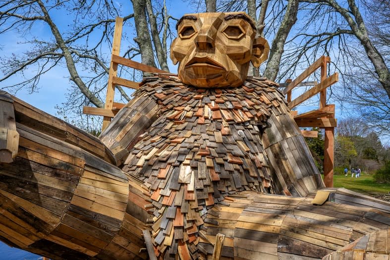 Thomas Dambo's South County Giant Trolls Will Be Unveiled Friday in ...