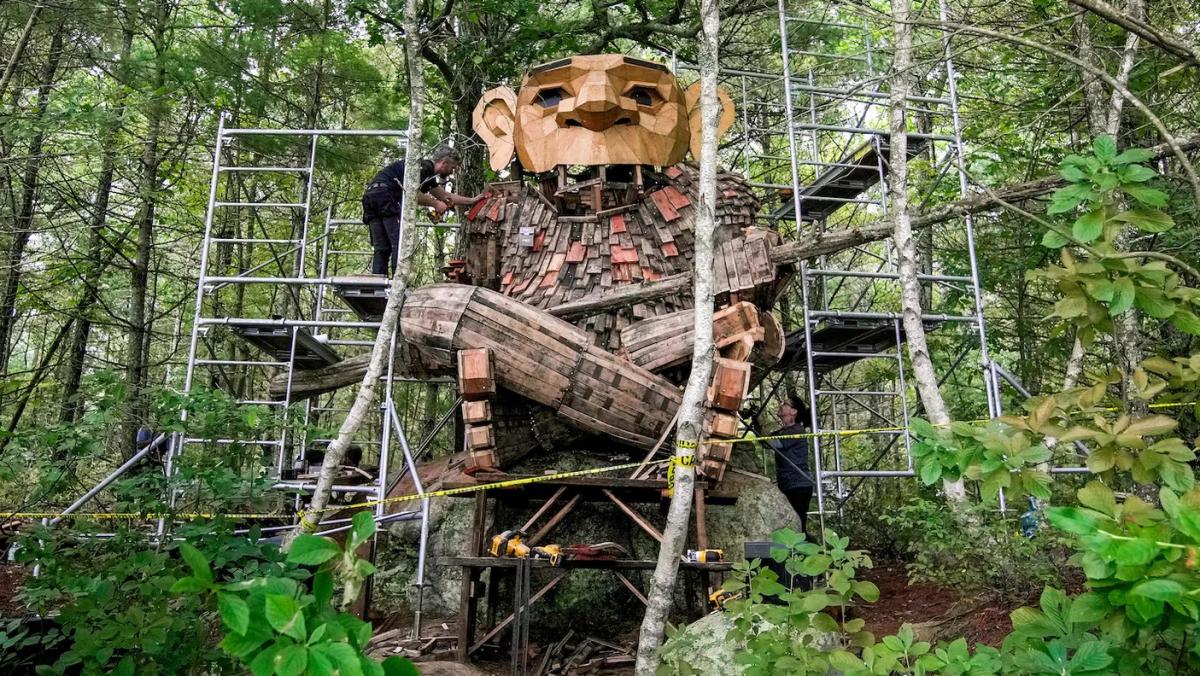 "Rhode Island’s Newest Treasure: A Trail of Giant Trolls"