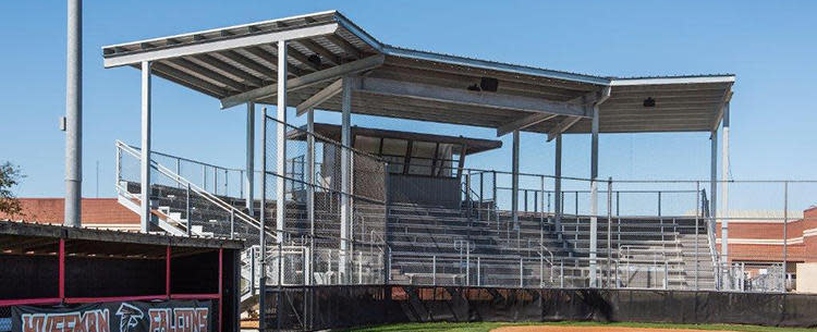 Softball Field Bleachers | Reliable Seating by Southern Bleacher