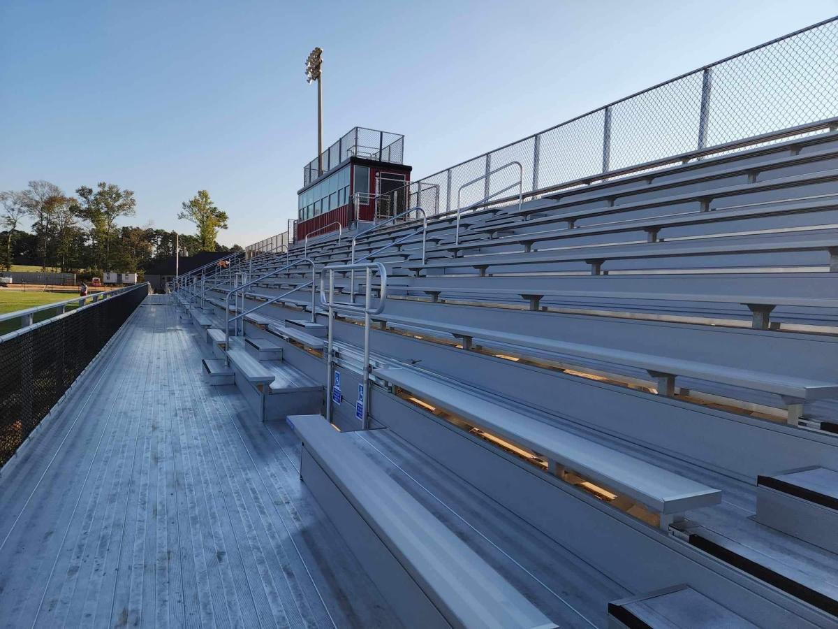 Full Plank Stadium Decking System | Southern Bleacher Company