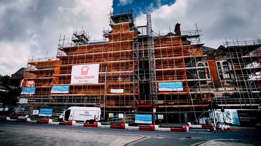 Work completes on town hall restoration