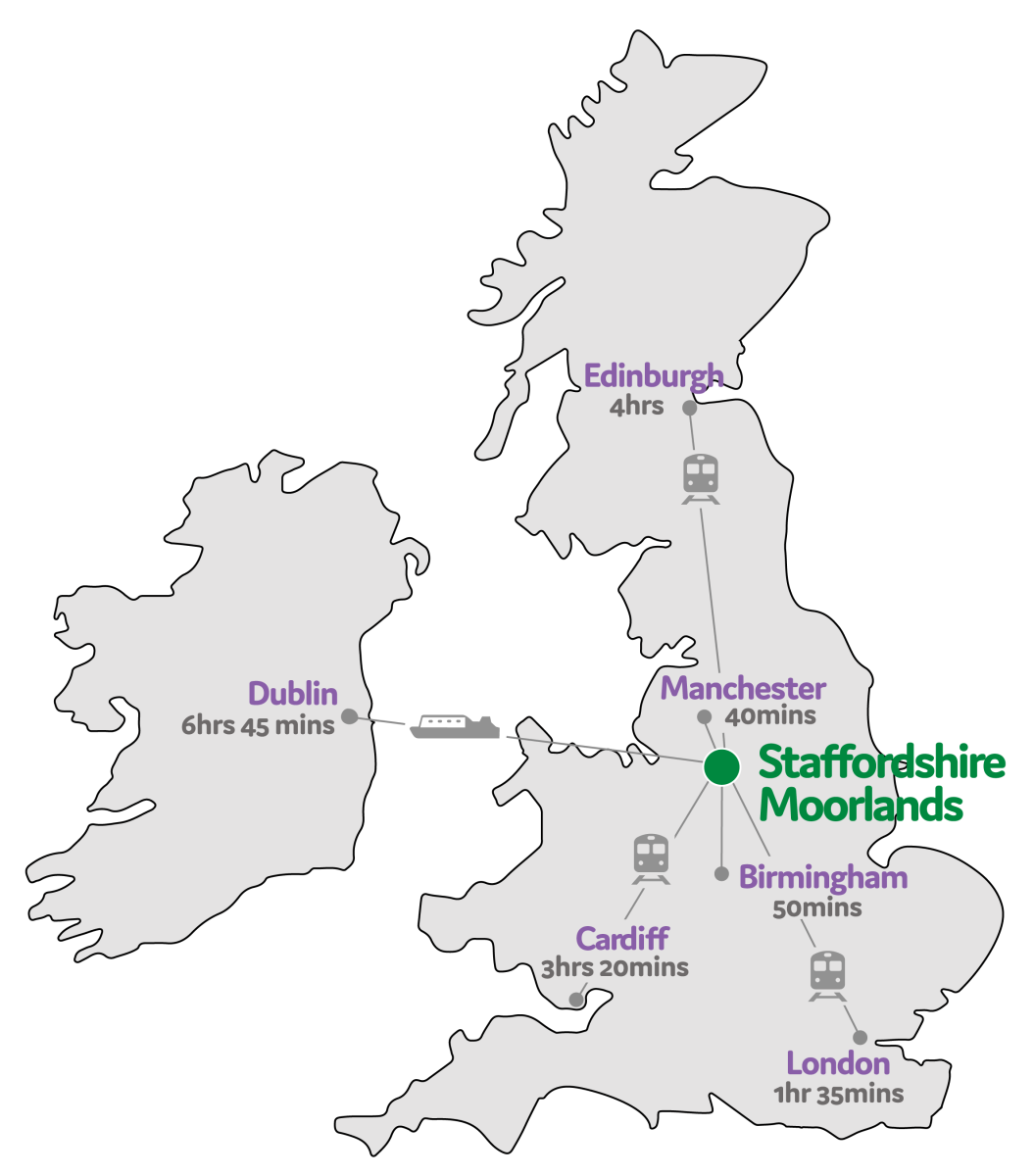 Maps of the Staffordshire Moorlands