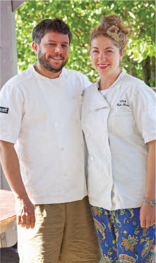 Chefs Keith and Nealy Frentz of Lola's in Downtown Covington