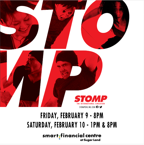 STOMP Ticket Giveaway │ Sugar Land, TX