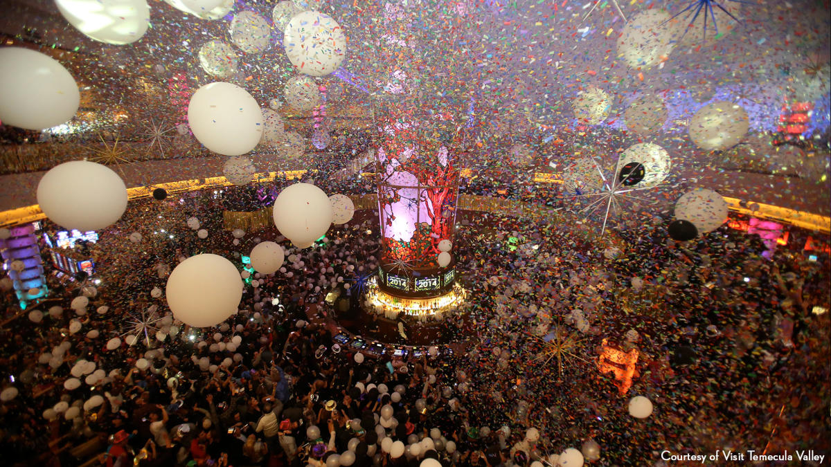 Temecula New Year’s Eve 2025 Events Grape Drop, Wineries & Nightlife