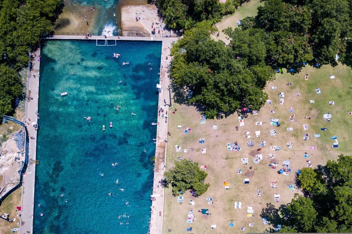 Swimming Holes In Texas | Natural Pools, Springs & Waterfalls