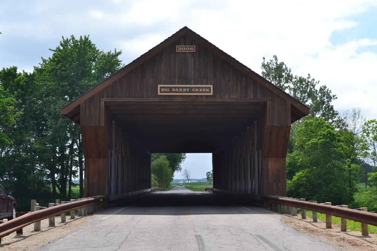 Buck Run Covered Bridge | Union County, Ohio Scenic Stop