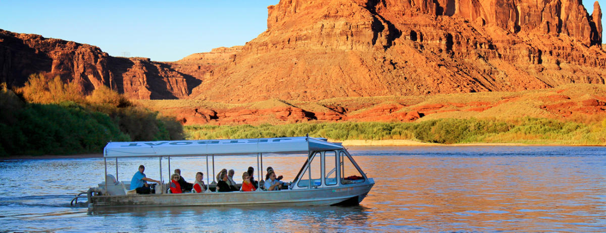Colorado River Jet Boat Tours Near Moab | Utah.com
