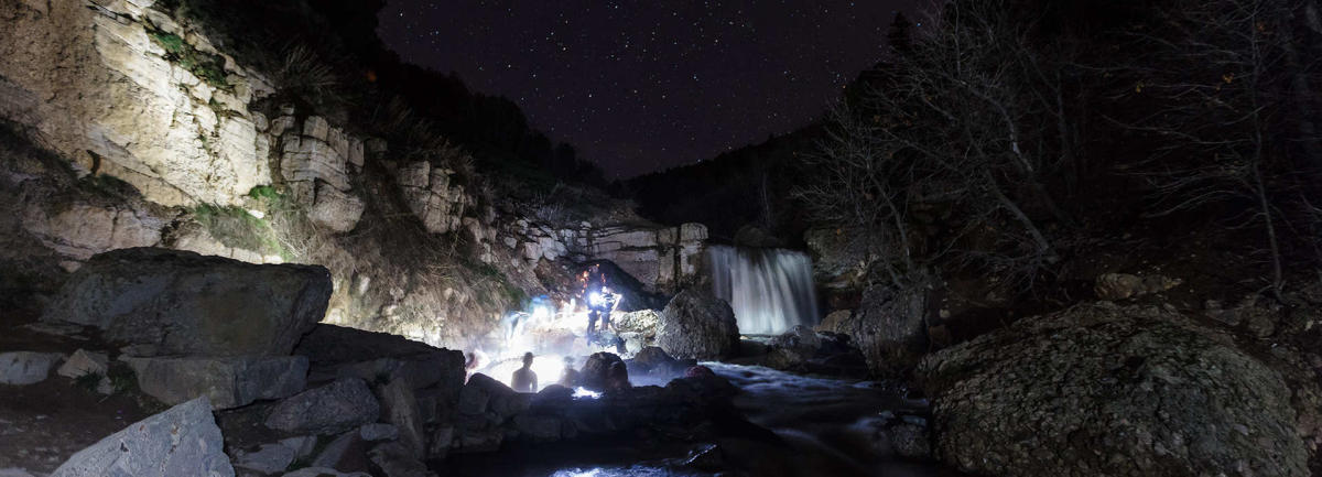 Fifth Water Hot Springs and Waterfall | Utah.com