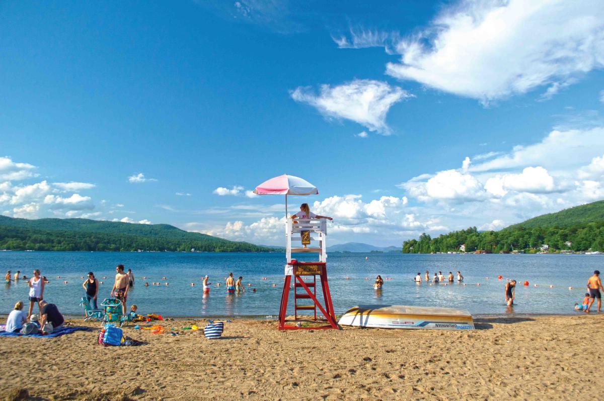 Guide to Beaches & Swimming Holes in the Lake George Area