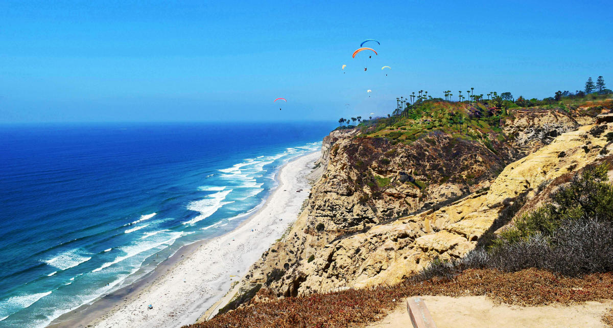 Paragliding in San Diego