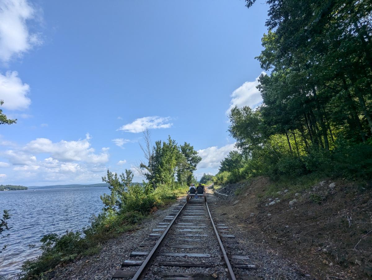 Take a Scenic Ride with Granite State Rail Bikes