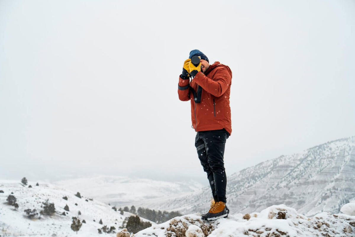 Steaming Hot Springs and Bison: Yellowstone In Winter - Howdy Neighbor ...